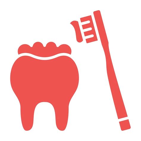 Premium Vector Teeth Brushing Icon