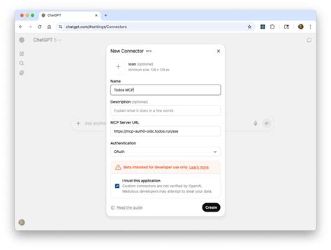 Integrate Your Auth0 Secured Mcp Server In Chatgpt