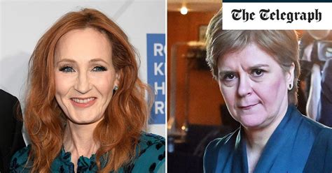 If it weren’t for JK Rowling, Nicola Sturgeon would never have fallen