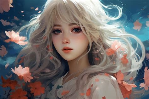 Premium Photo Beautiful Anime Girl