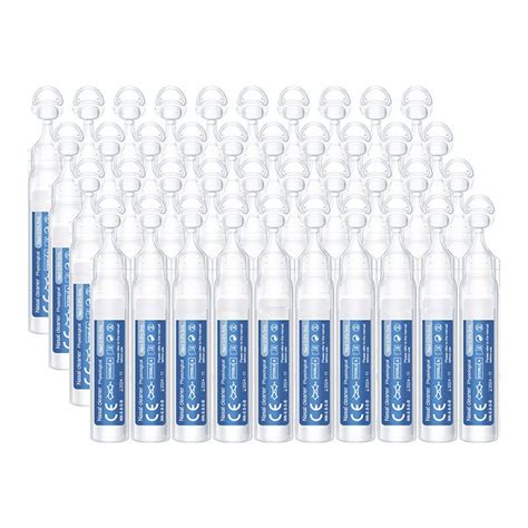 Sterilized Normal Saline Isotonic 09 Ncal Nose Eye Wash Custom Saline