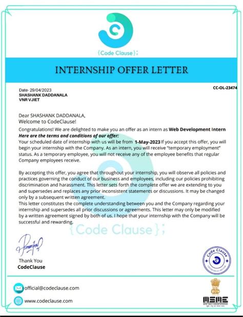 shashank daddanala on linkedin webdevelopment opportunity codeclause