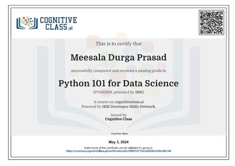 Dataanalysis Pythonskills Ibmtraining Datavisualization Meesala