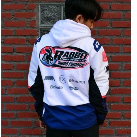 เสื้อแจ็กเก็ต Rnw แต่งล้อกระต่าย Shopee Thailand