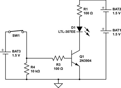 Transistors Can I Connect Arduino Ground To The Negative Terminal Of A Battery Electrical