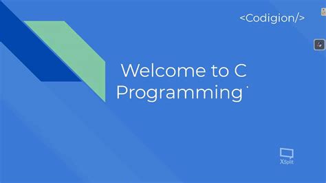 Part I Introduction To C Programming Language Hindi