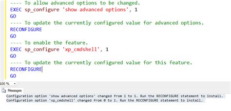 SQL SERVER Enable Xp Cmdshell Using Sp Configure SQL Authority With Pinal Dave
