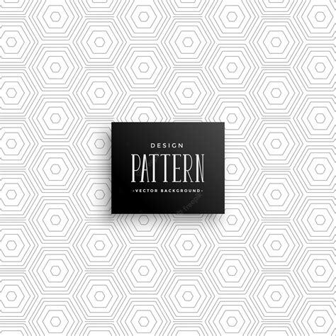 Free Vector Abstract Honeycomb Geometric Hexagonal Pattern Background