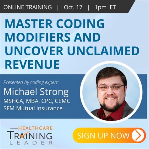 How To Use Coding Modifiers For Real Income Healthcare Training Leader Posted On The Topic