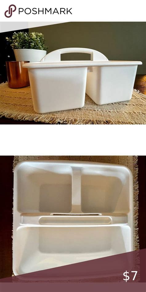 Target Bullseye Playground White 3 Compartment Classroom Art Supply