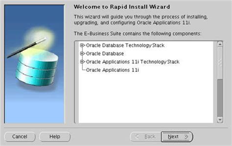 ORACLE BASE Oracle Applications Installation On Enterprise Linux