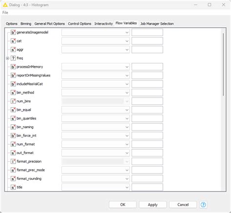 new feature request flow variable naming feedback and ideas knime