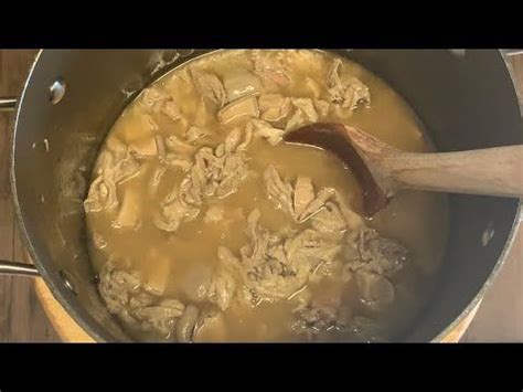 Chitterlings And Hog Mawspunches Chitterlings Recipe Soul Food Hog