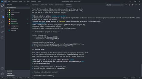 cara deploy react app dengan firebase hosting
