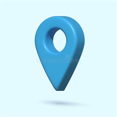 Realistic 3d Location Map Pin Gps Pointer Marker Vector Stock Vector Illustration Of Graphic