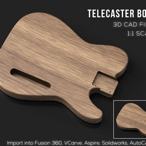 Guitar Cnc Files Telecaster Etsy