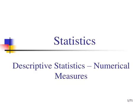 PPT Statistics PowerPoint Presentation Free Download ID 2204571