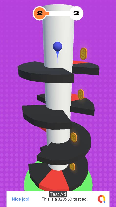 Helix Fall Unity Game Template Admob Ads GDPR Consent Source Code