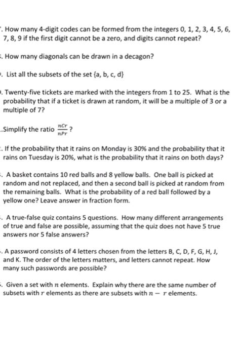 Solved How Many Digit Codes Can Be Formed From The Chegg Com