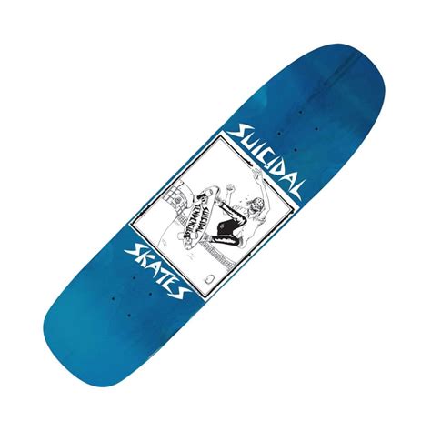 Dogtown Skateboards Suicidal Skates Pool Skater Skateboard Deck 85