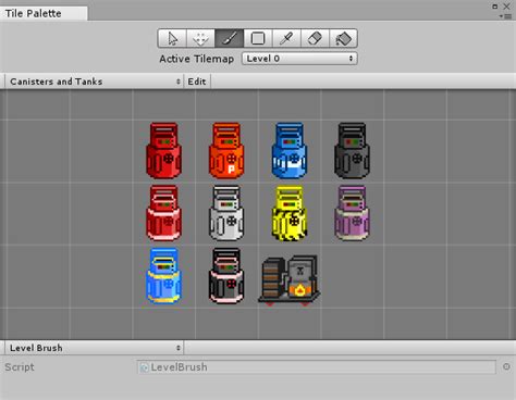 Creating And Using Tile Pallettes Unitystation