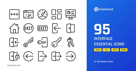 Interface Essential Icon Pack 95 Free Download User Interface Icons Iconscout