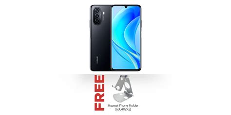 Huawei Nova Y Midnight Black Free Huawei Phone Holder