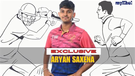 India Born Cricketer Aryan Saxena Pursues Greatness With Uae U 19 Team Mykhel