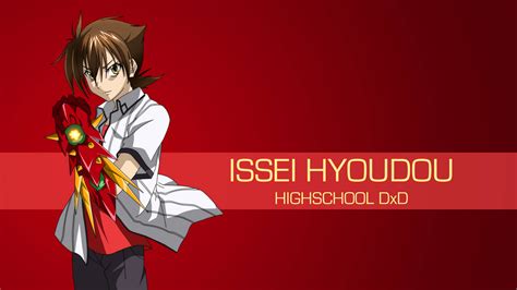 Download Issei Hyoudou High School Dxd Red Wallpaper