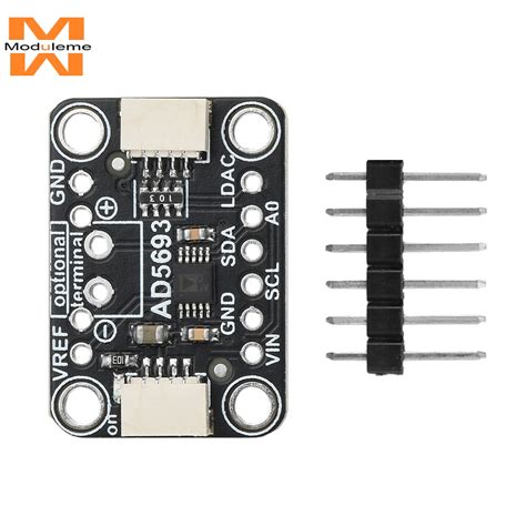 Ad5693r I2c Interface 16 Bit Dac Module Digital Signal Conversion Module Pin Array Not Soldered