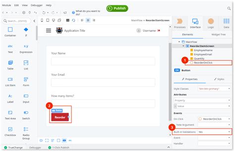 validate the fields of a form outsystems 11 documentation
