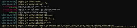 cfx wouldn t load my resources resource support cfx re community