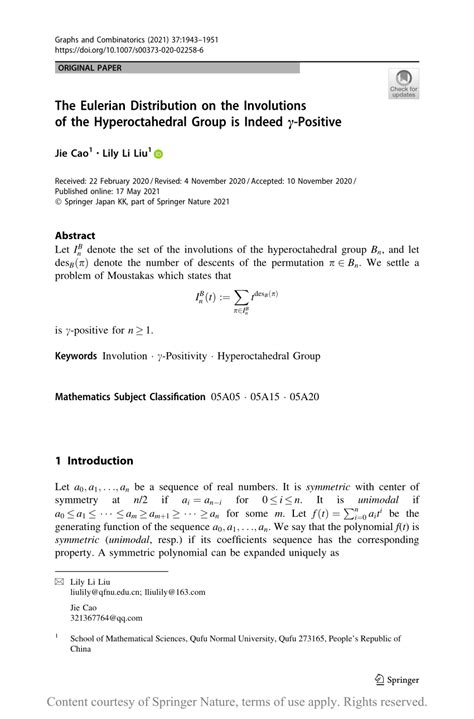 The Eulerian Distribution On The Involutions Of The Hyperoctahedral Group Is Indeed Gamma