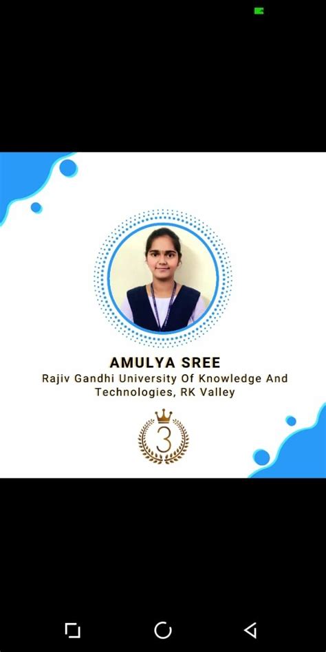 Amulya Sree On Linkedin Keepsupportingme Anotherachievement