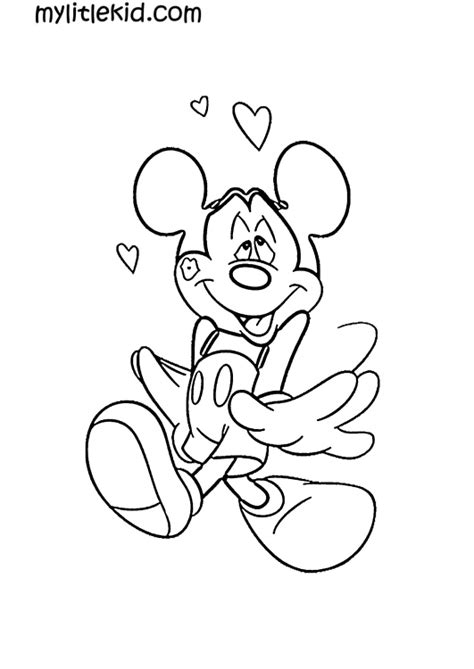 Detail Sketsa Gambar Mickey Mouse Koleksi Nomer 30