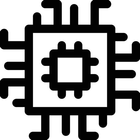 Microprocessor Vector Icon 32539880 Vector Art At Vecteezy