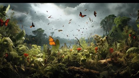 Premium Photo Biological Pollution