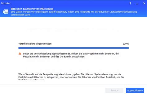 Gelöst Bitlocker Verschlüsselung Ist Nicht Mit Dieser Windows Version