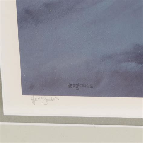herb jones offset lithograph of canvasback ducks circa 1972 ebth
