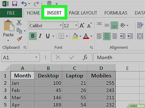 วิธีการ สร้างกราฟเส้นใน Microsoft Excel 12 ขั้นตอน พร้อมรูปภาพ