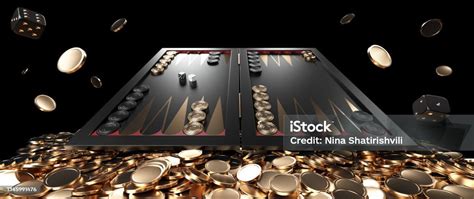 현대 블랙 레드 와 골든 주사위 놀이 보드 와 동전 3d 일러스트 백개먼에 대한 스톡 사진 및 기타 이미지 백개먼 금 금속 금색 Istock