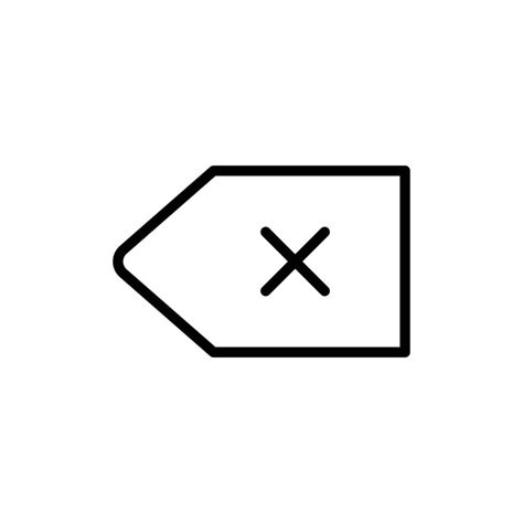 Delete Symbol Icon 45920167 Vector Art At Vecteezy