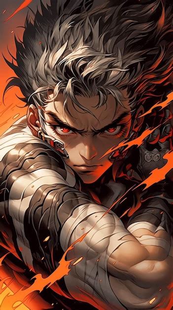 Premium Ai Image A Photo Of Master Of Fire