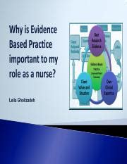 Why Is Evidence Based Practice EBP Important To My Role As A Nurse Pdf What Is Evidence Based