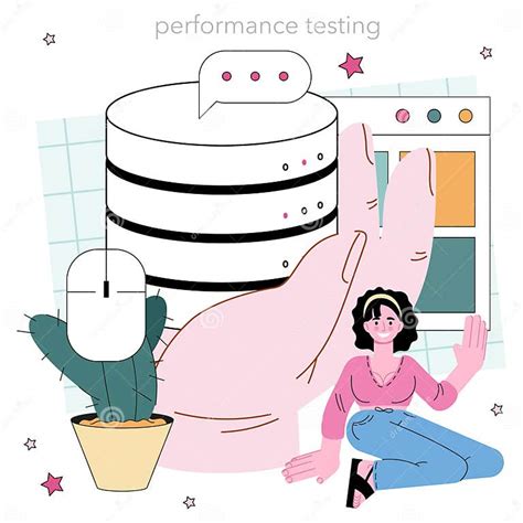 Website Testing Concept Code Testing And Debugging Stock Vector