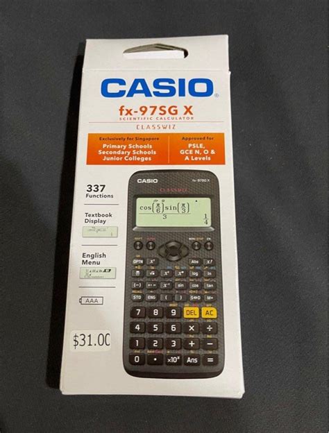 Casio Scientific Calculator Hobbies And Toys Stationery And Craft Stationery And School Supplies On