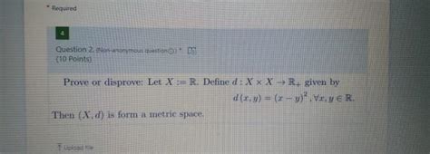solved required question 2 non anonymous question 10