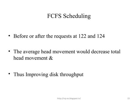 fcfs scheduling ppt computing technology and computing