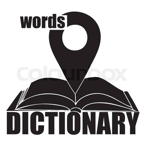 Cartographic Index For The Dictionary Vector Illustration Colourbox
