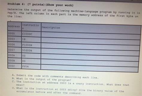 solved problem 4 7 points show your work determine the